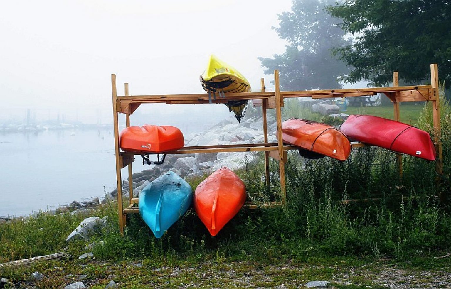 DIY Kayak Rack: Ideas and Plans - PaddlingSpace.com