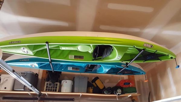 Storing a Kayak in a Garage: Best Kayak Storage Ideas - PaddlingSpace.com
