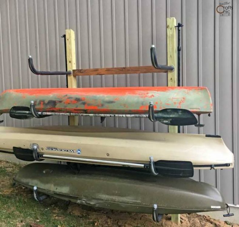 DIY Kayak Rack: Ideas and Plans - PaddlingSpace.com