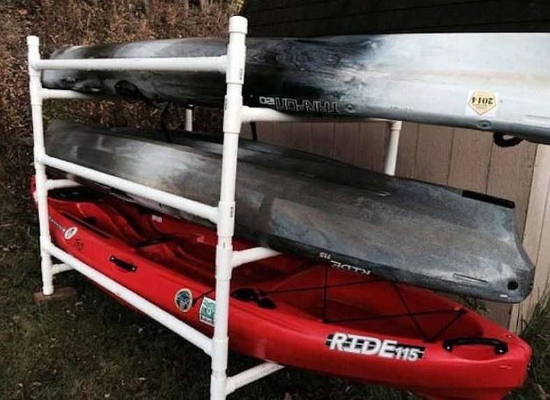 DIY Kayak Rack: Ideas and Plans - PaddlingSpace.com