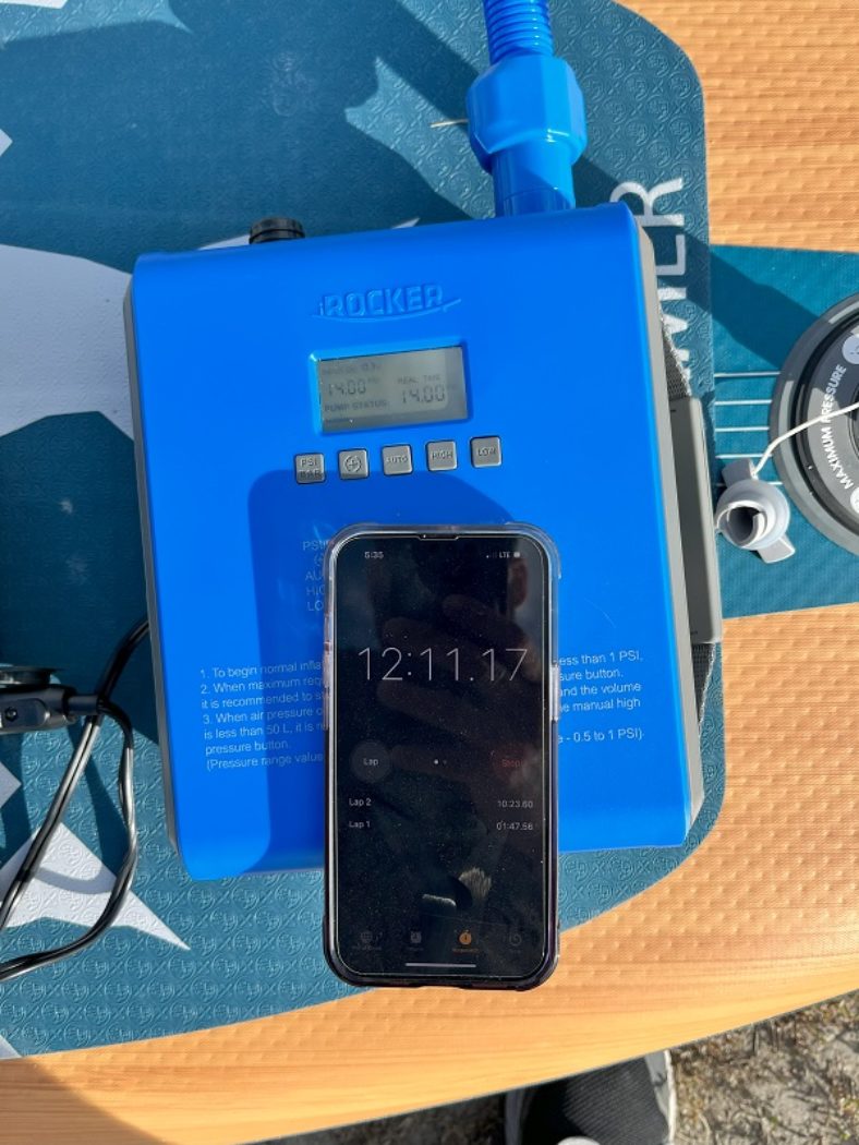 iRocker Electric Pump Review - PaddlingSpace.com